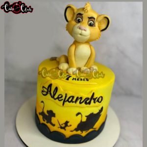 Simba Theme Cake - Magnum Cakes - Best Customize Designer Cakes in Lahore