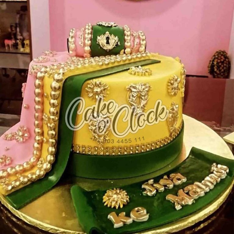 Beautiful Mehndi Cake - Magnum Cakes - Best Customize Designer Cakes in ...